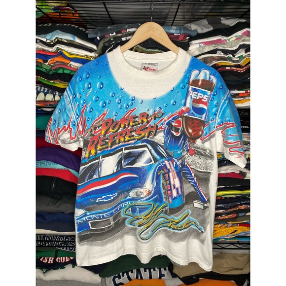 Chase Authentics | Shirts | Vintage 999 Nascar Jeff Gordon Pepsi Racing ...